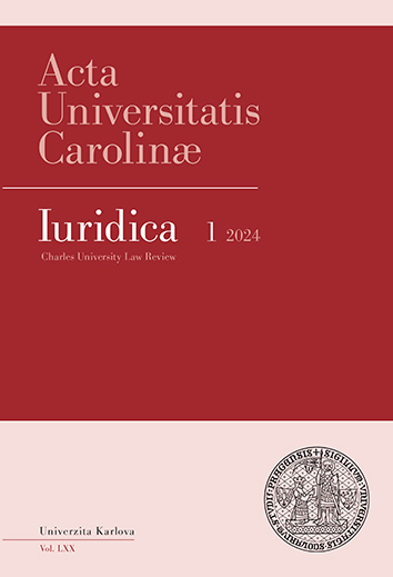 journal AUC IURIDICA - Karolinum